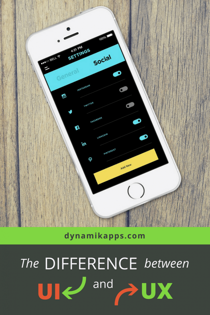 The Difference Between UI & UX - Dynamik Apps | AI Automation that ... The Difference Between UI & UX - Dynamik Apps | AI Automation that ...