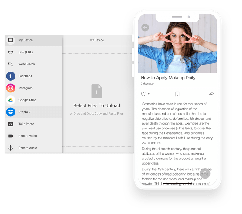 influencer-social-media-connect-phone - Dynamik Apps | AI Automation ...